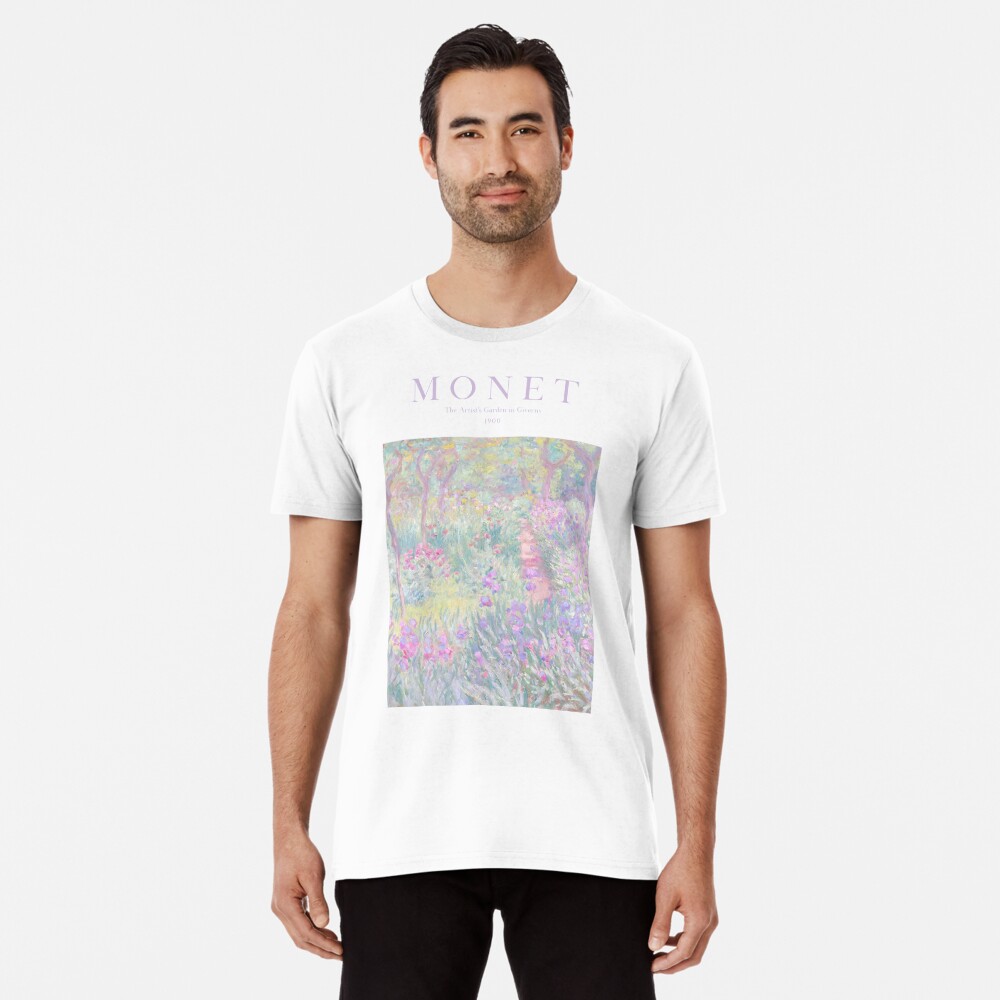 "The Artist’s Garden in Giverny by Claude Monet, Lilac Lavender Color ...