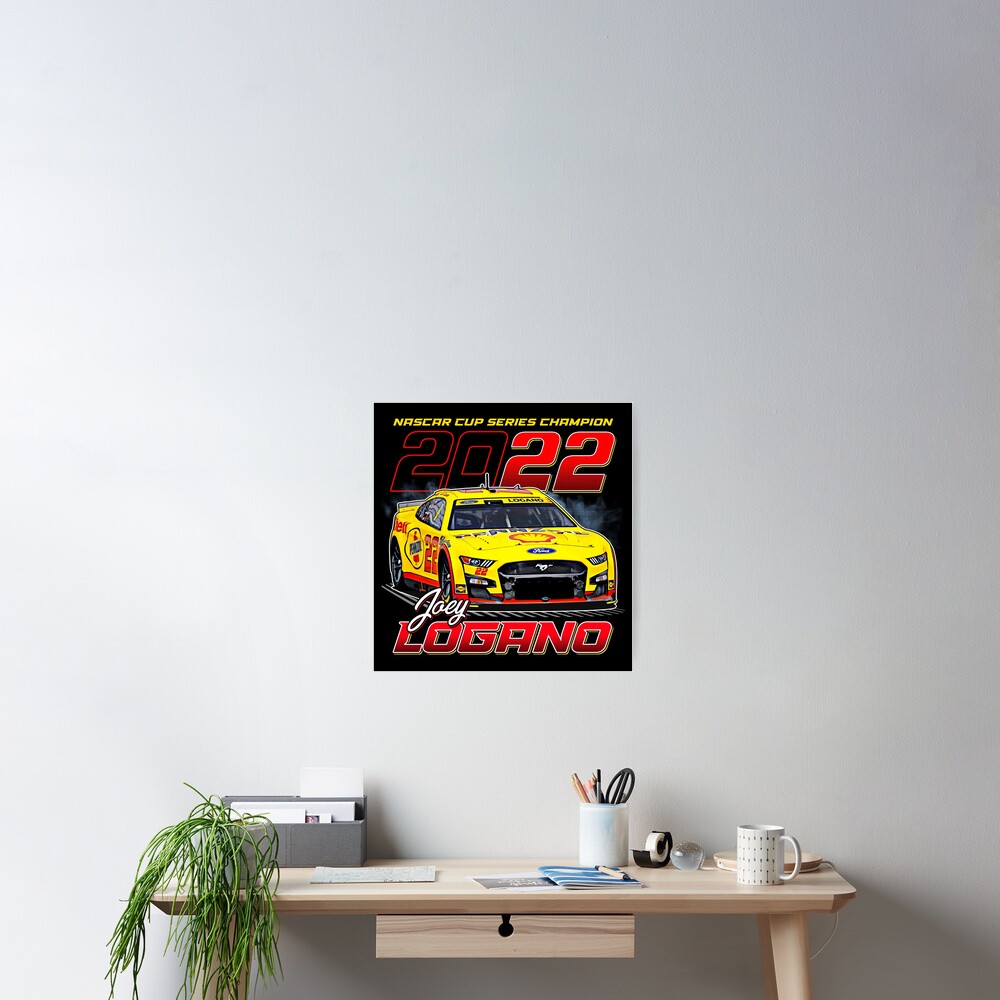 "Joey Logano Nascar Champion 2022" Poster for Sale by heatshop | Redbubble