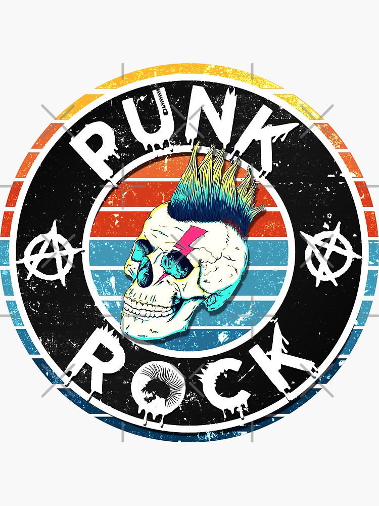 "Punk Rock" Sticker for Sale by Brotaks | Redbubble