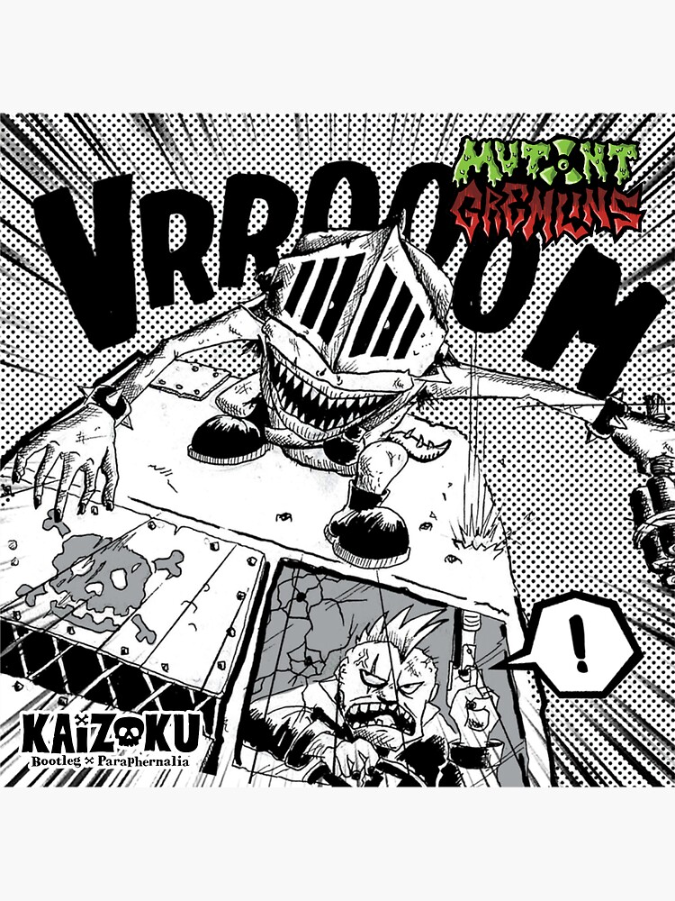 "Mutant Gremlins: Gremlin Grenadier Ambush" Sticker for Sale by ...