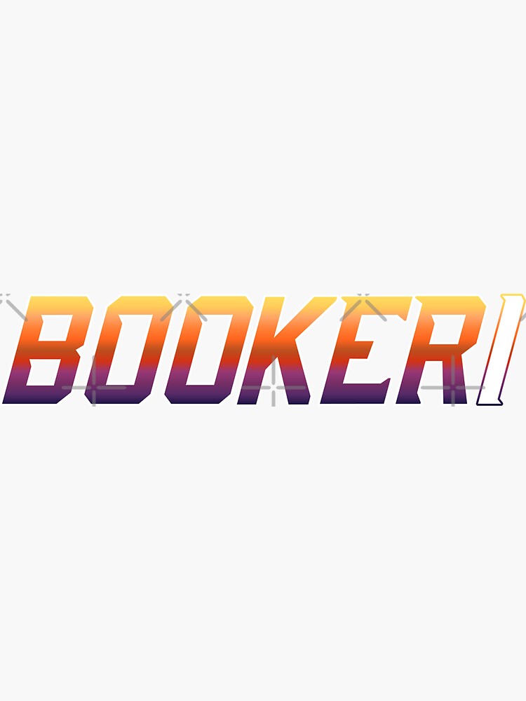 "Devin Booker Valley Wordmark" Sticker for Sale by SunsJAMSession ...