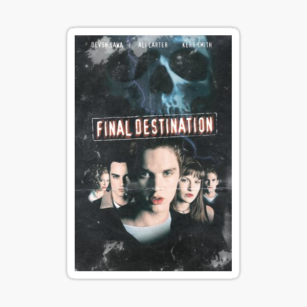 "final destination" Sticker for Sale by verbisdiablo | Redbubble