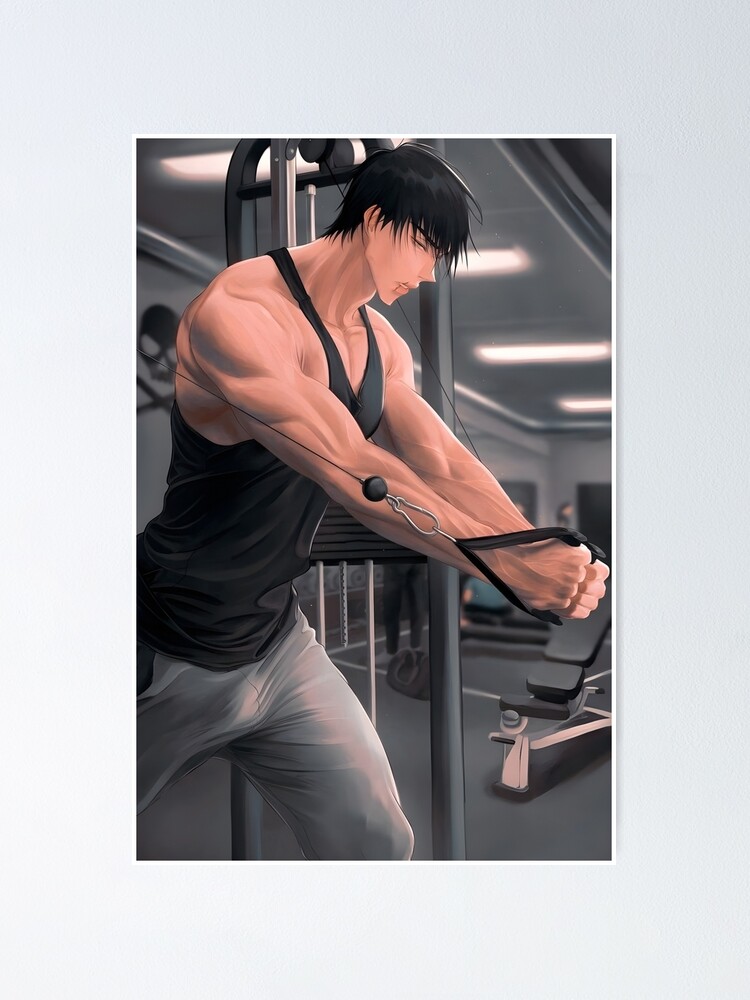 "toji" Poster for Sale by Thebestindesign | Redbubble