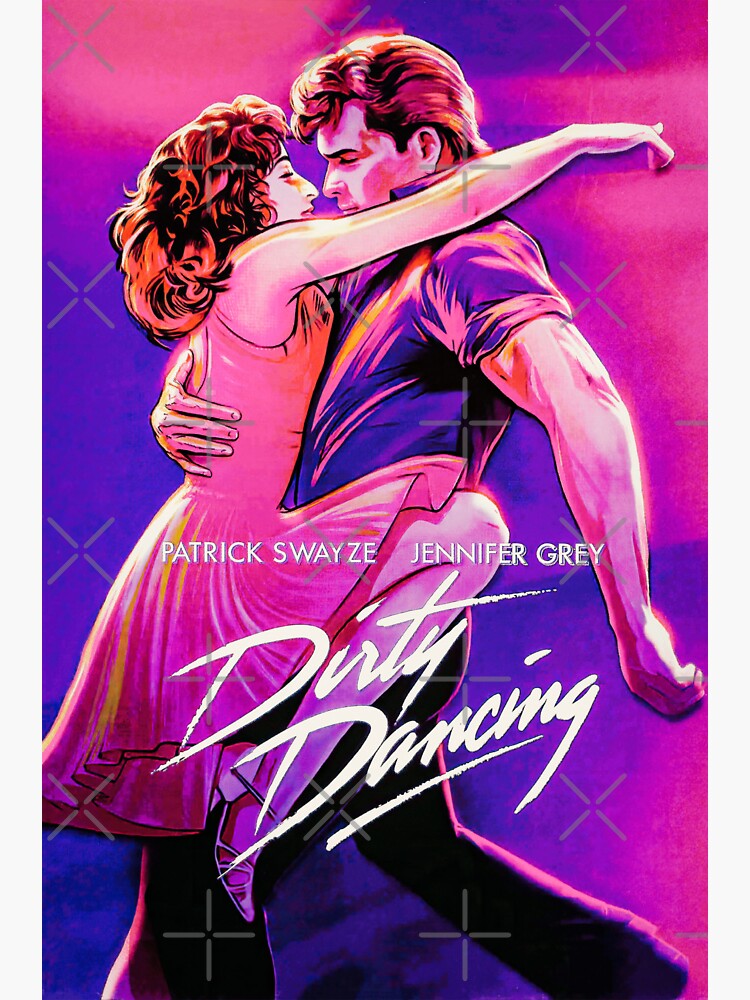 "Dirty Dancing fan art" Sticker for Sale by Mihai27 | Redbubble