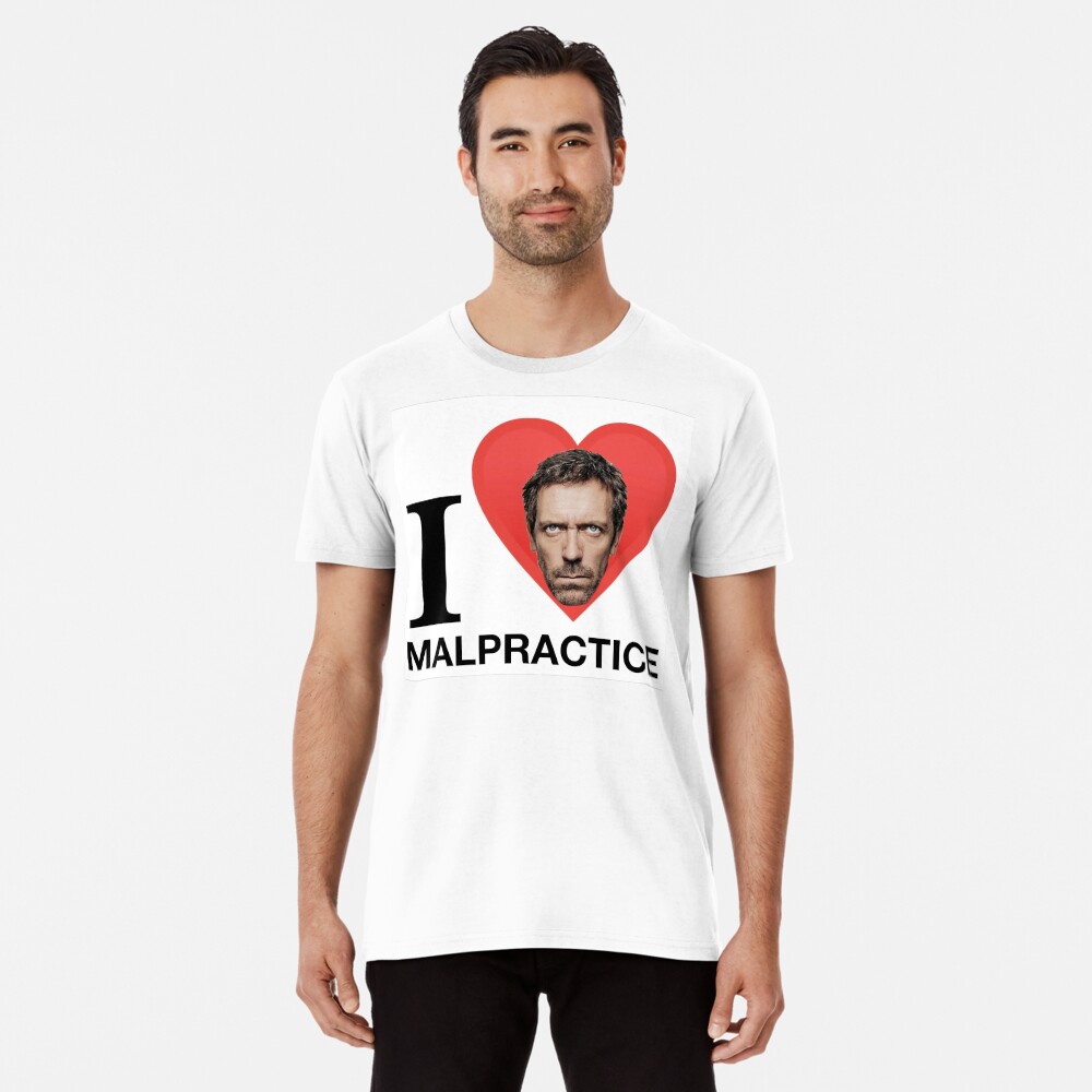 "House MD malpractice enthusiast merch" Sticker for Sale by ...