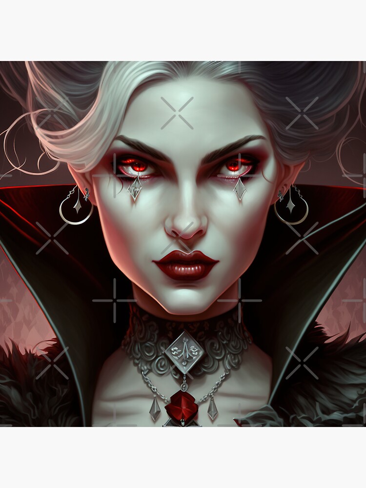 Sexy Vampire 9 Sticker For Sale By Laguardia3d Redbubble