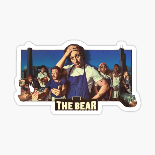 "The Bear Tv Series" Sticker for Sale by OnlyForFans | Redbubble