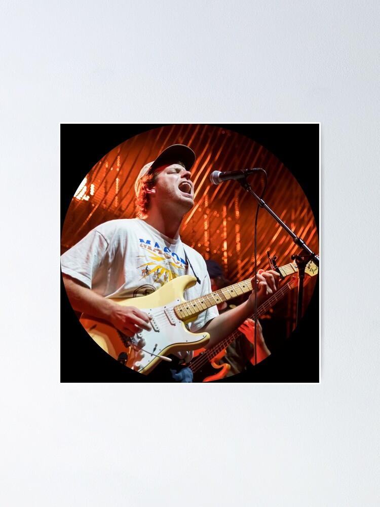 "Singer Mac Demarco Circle Design v4" Poster for Sale by RedPremium ...