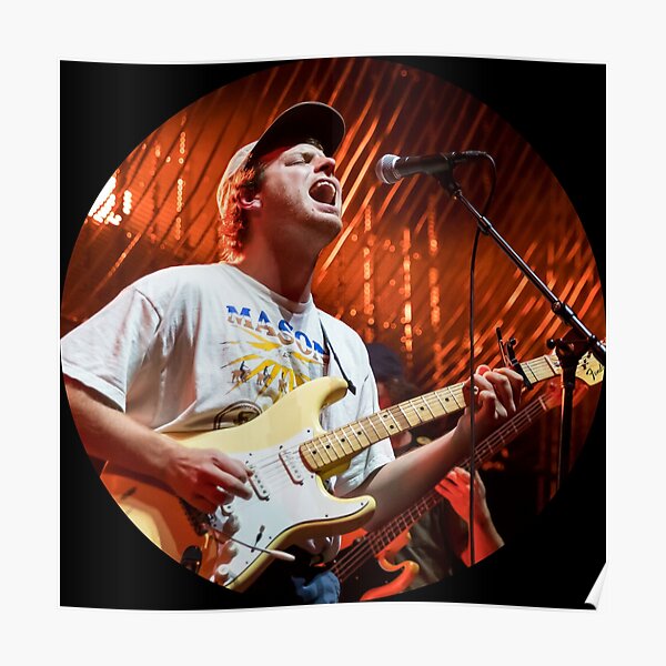 "Singer Mac Demarco Circle Design v4" Poster for Sale by RedPremium ...