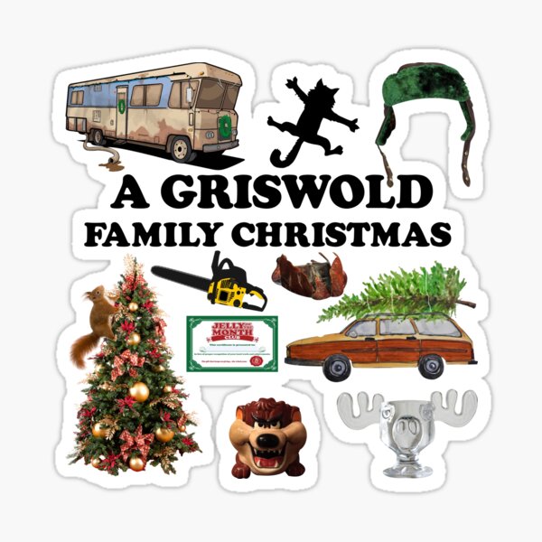 "A Griswold Family Christmas" Sticker for Sale by arteesarts | Redbubble