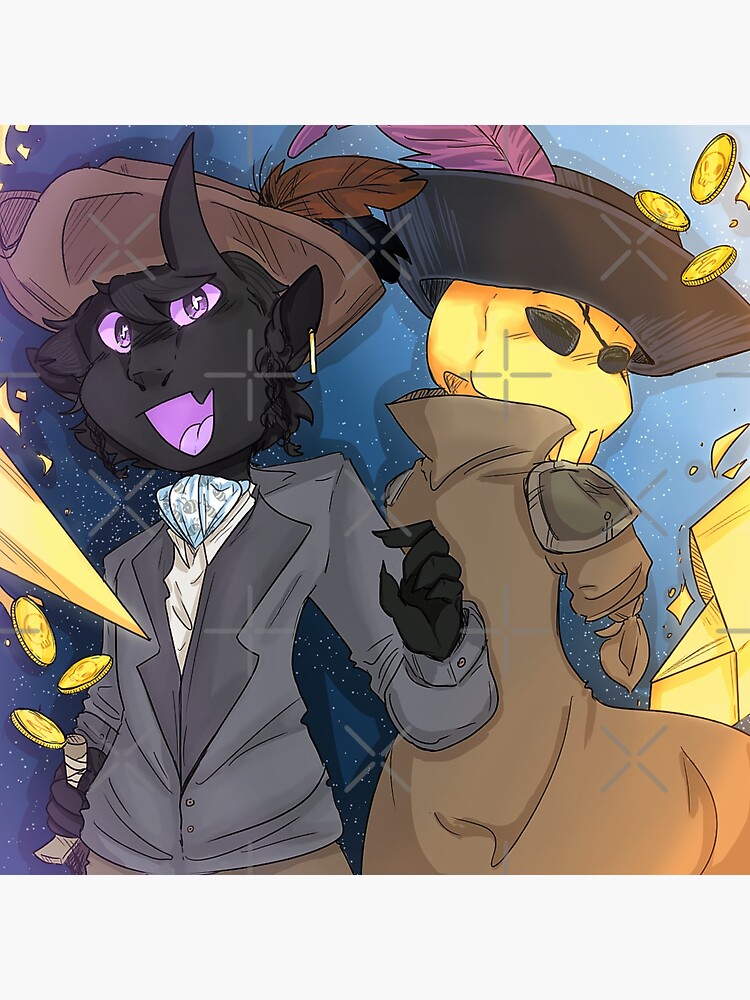 "Webtoons canvas - Welcome Aboard! Captain Novis and Benjamin Print ...