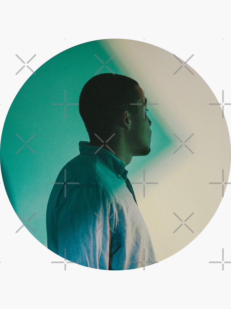 "Singer Dijon Artist Circle Design v1" Sticker for Sale by RedPremium ...