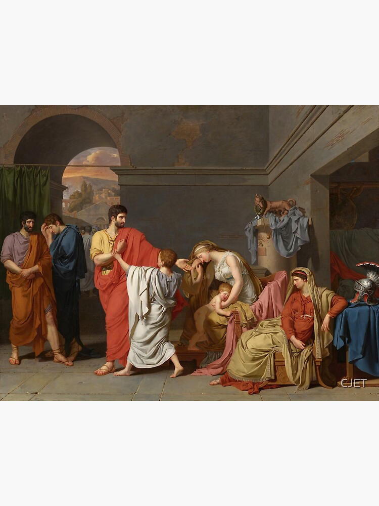 "Coriolanus Taking Leave of his Family | Anne-Louis Girodet Trioson ...