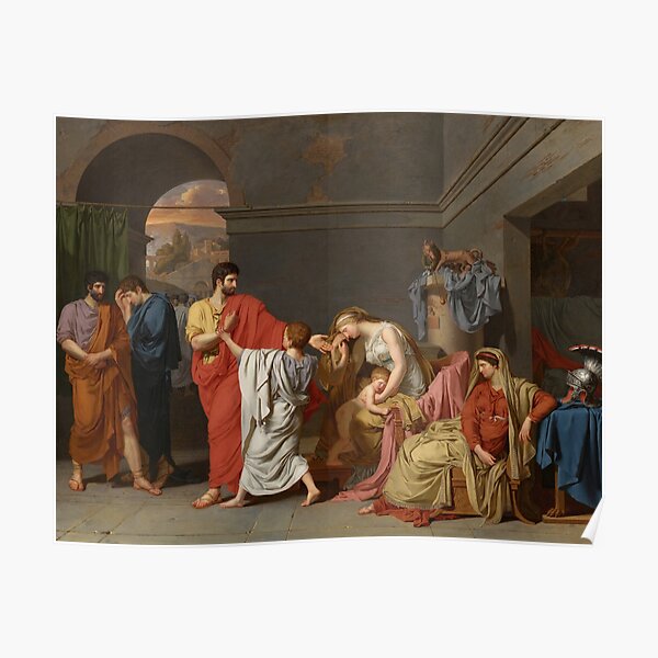 "Coriolanus Taking Leave of his Family | Anne-Louis Girodet Trioson ...