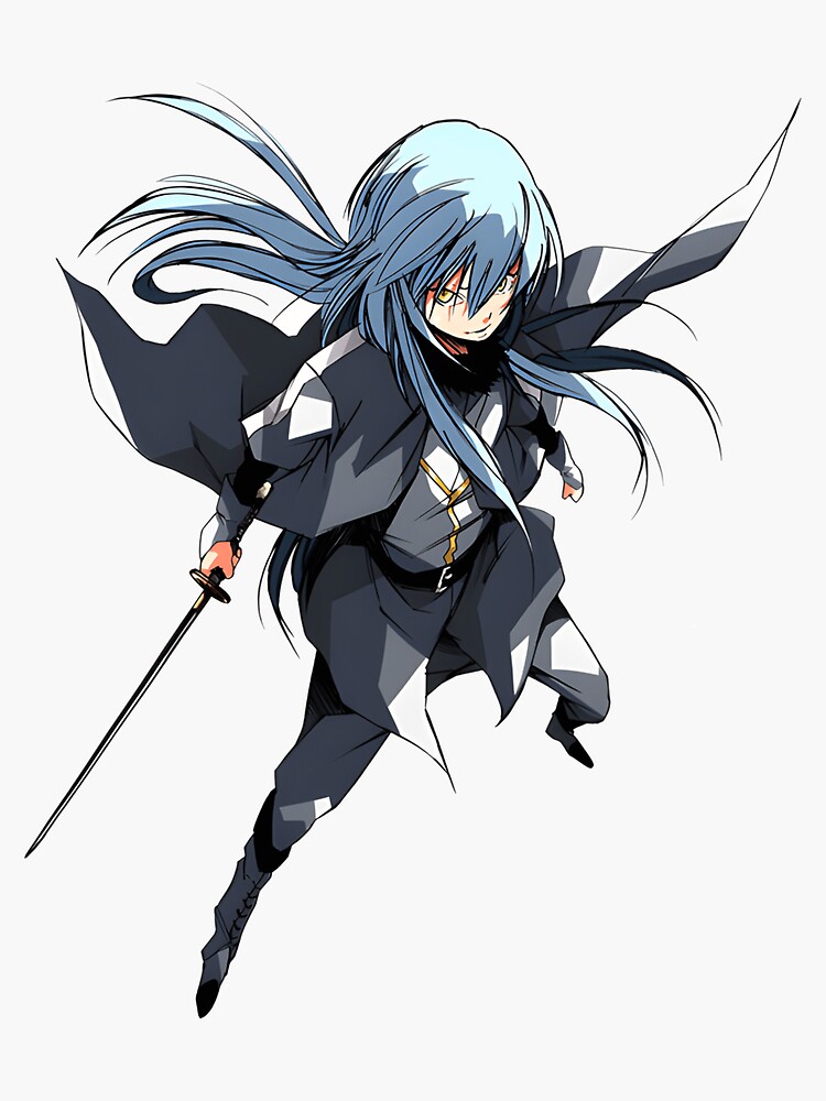 "Rimuru with hold sword" Sticker for Sale by Cathryn675 | Redbubble
