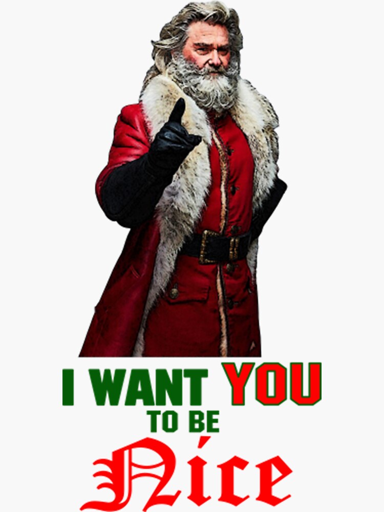 "Santa claus Jerry Christmas" Sticker for Sale by yenneyliza | Redbubble