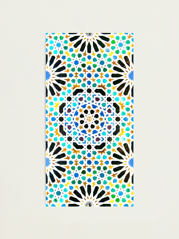 "Alhambra tessellation" Photographic Print by puratura | Redbubble