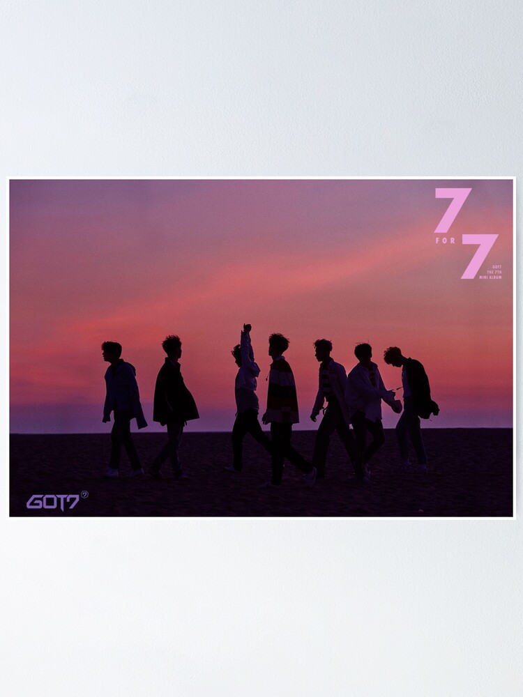 "got7 7 FOR 7" Poster by yeongwonhikpop | Redbubble
