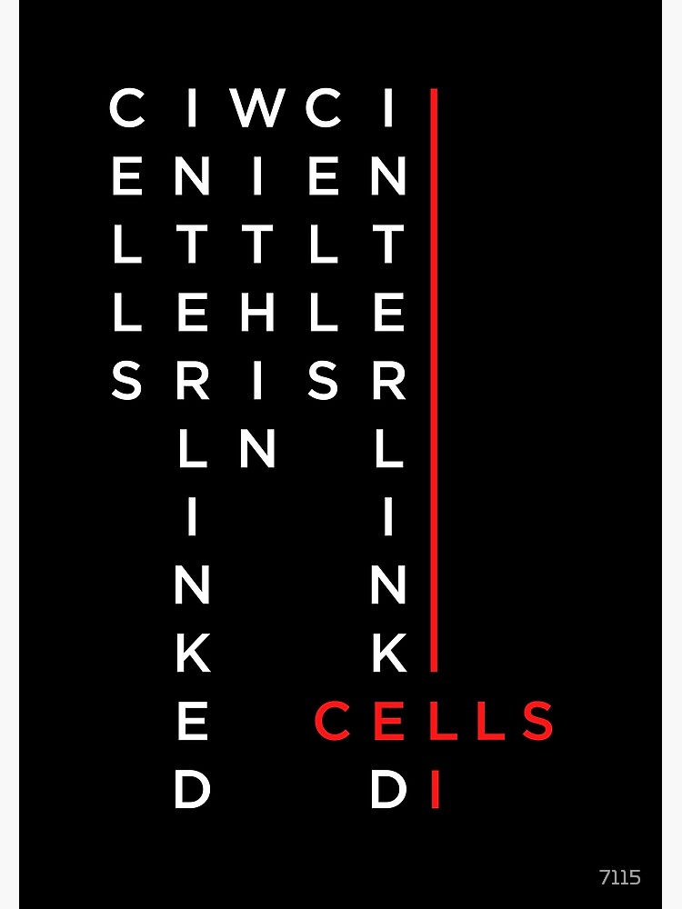 "Cells / Interlinked" Poster for Sale by Liis Roden | Redbubble