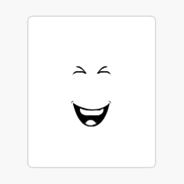 Pegatina Cara De Hombre Roblox Cara De Hombre De Srvshop Redbubble