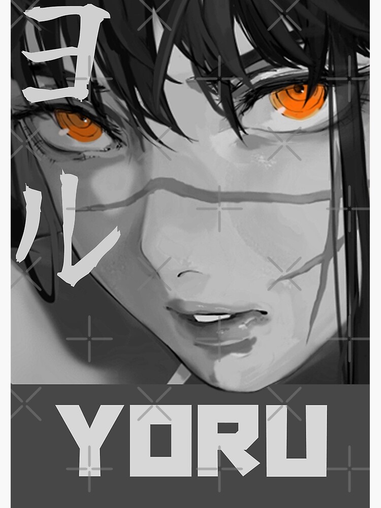 "BLACK YORU" Poster for Sale by Anime-Wall | Redbubble