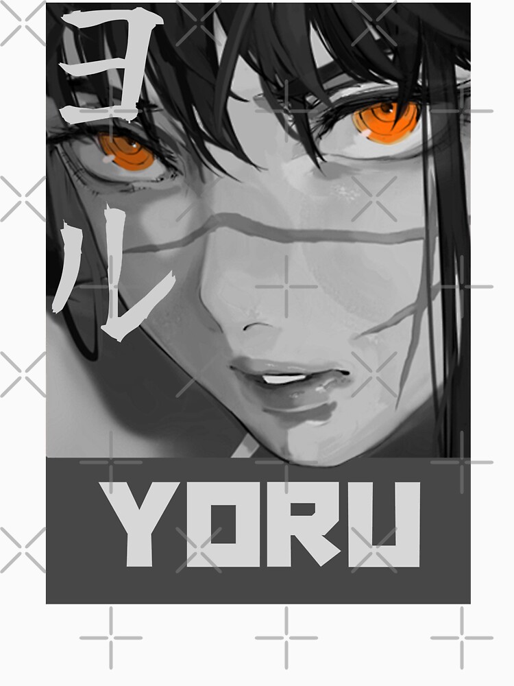 "BLACK YORU" T-shirt for Sale by Anime-Wall | Redbubble | yoru t-shirts ...