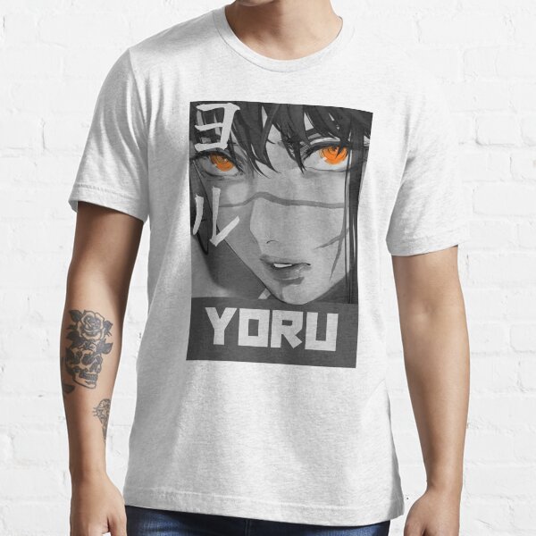 "BLACK YORU" T-shirt for Sale by Anime-Wall | Redbubble | yoru t-shirts ...