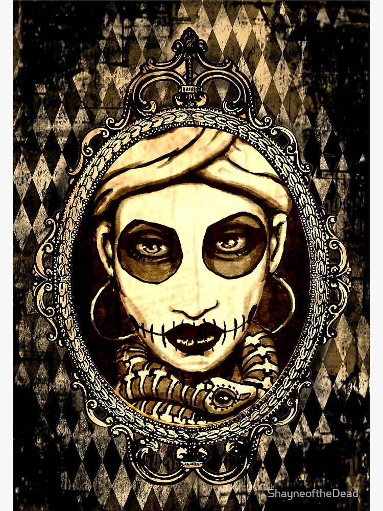 "Marie Laveaux Voodoo Queen" Art Print by ShayneoftheDead | Redbubble