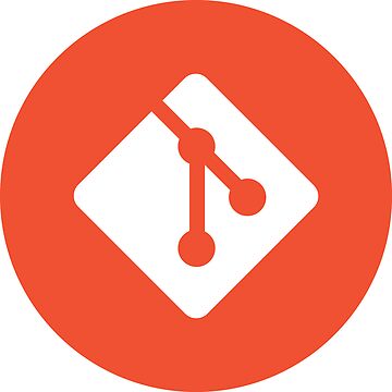 "git round logo sticker" Sticker for Sale by developerfriday | Redbubble