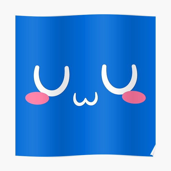 "UwU Emoticon" Poster for Sale by Chonkitty | Redbubble