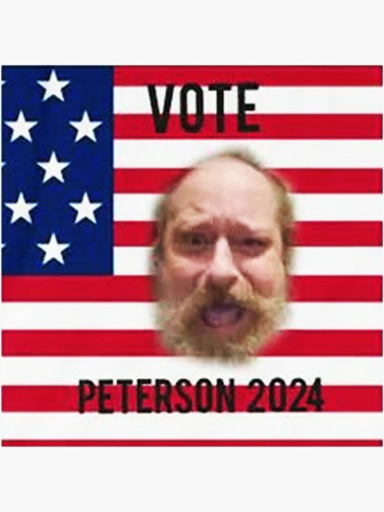 "Brent Peterson 2024" Sticker for Sale by paseo250 | Redbubble