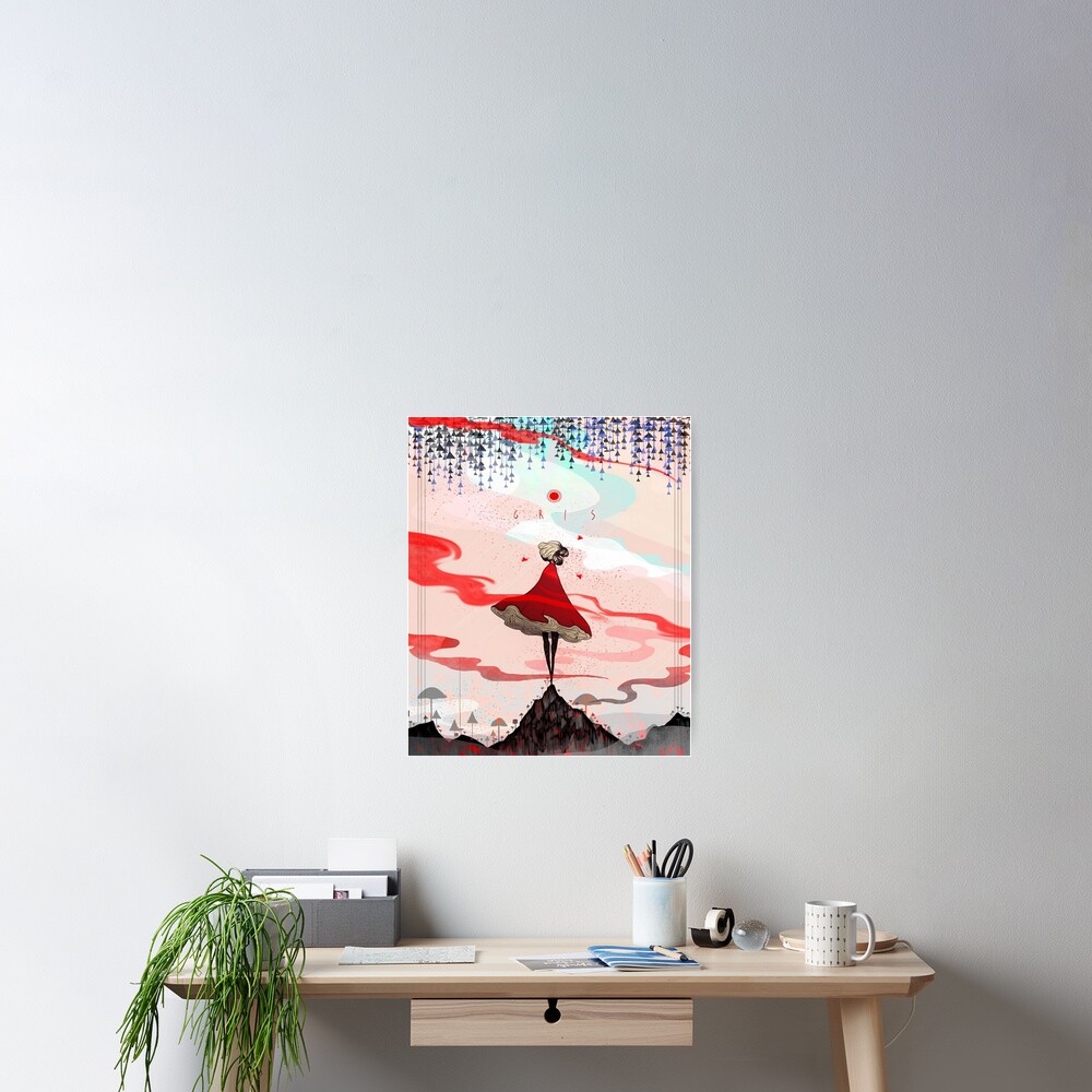 "gris video game art" Poster for Sale by HXDDDT | Redbubble