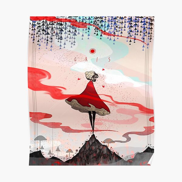 "gris video game art" Poster for Sale by HXDDDT | Redbubble