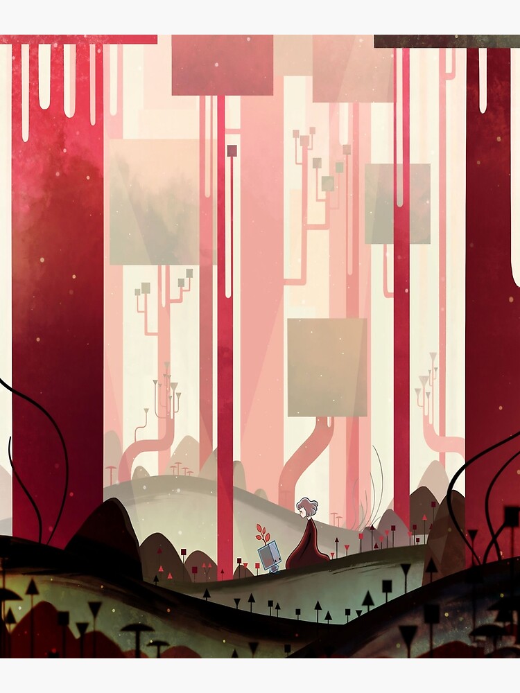 "gris video game" Poster for Sale by HXDDDT | Redbubble