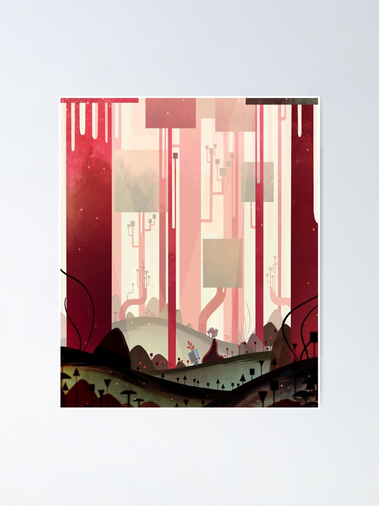 "gris video game" Poster for Sale by HXDDDT | Redbubble