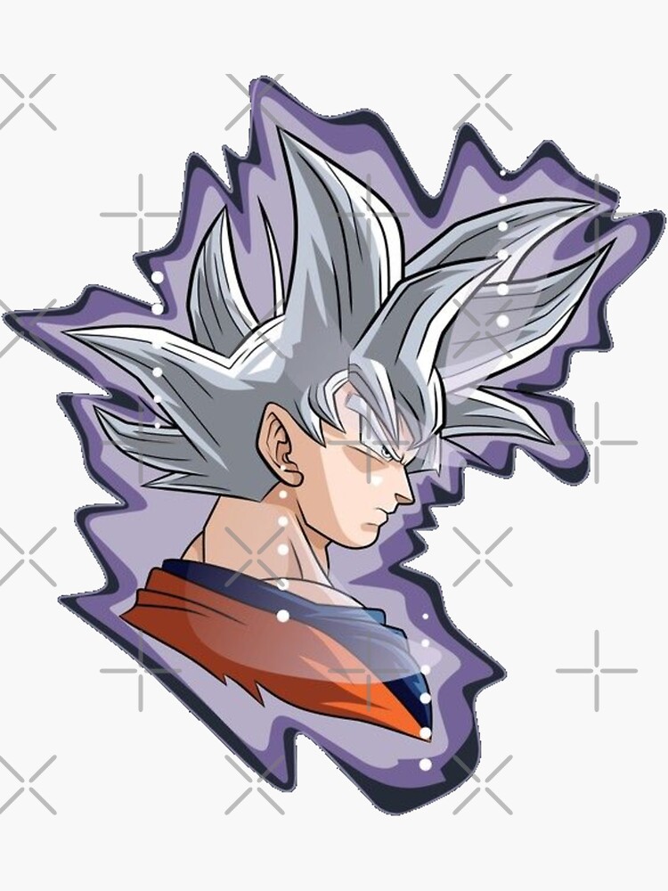 "Ultra Instinct Goku" Sticker for Sale by Thsid | Redbubble