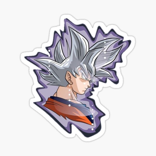 "Ultra Instinct Goku" Sticker for Sale by Thsid | Redbubble