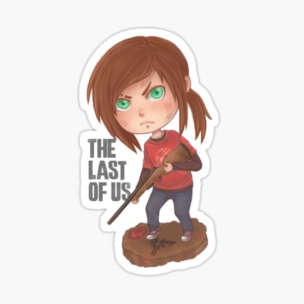 "Ellie The Last Of Us" Sticker for Sale by Takkorou | Redbubble