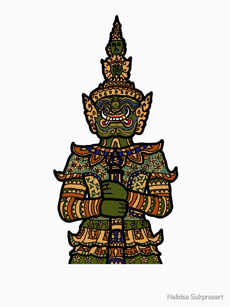 "Thai Yaksha or Yaksa is a demon giant and a guardian of the gate at ...