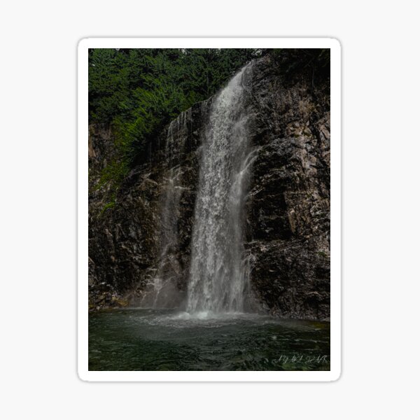 "Waterfall" Sticker for Sale by ayanad0426 | Redbubble