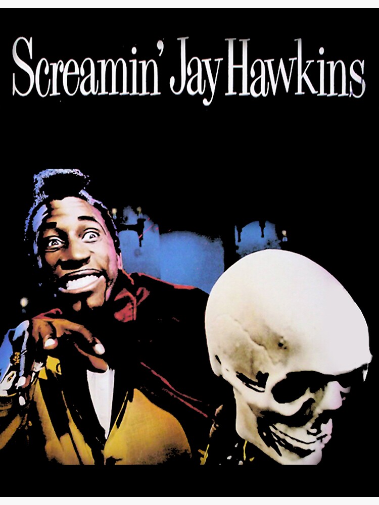 "Screamin' Jay Hawkins" Sticker for Sale by SundownSundown | Redbubble