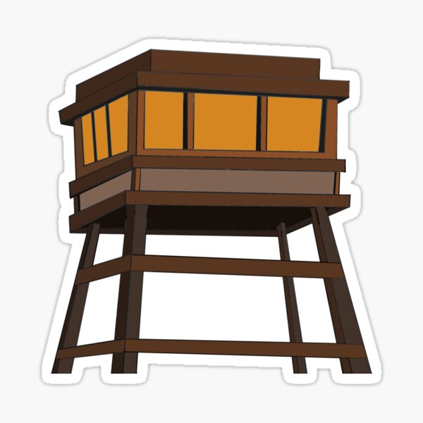 "ranger tower" Sticker for Sale by SovietPython | Redbubble