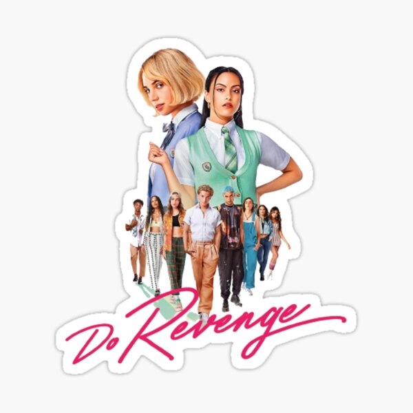 "do revenge movie " Sticker for Sale by RoseJasDesigns | Redbubble