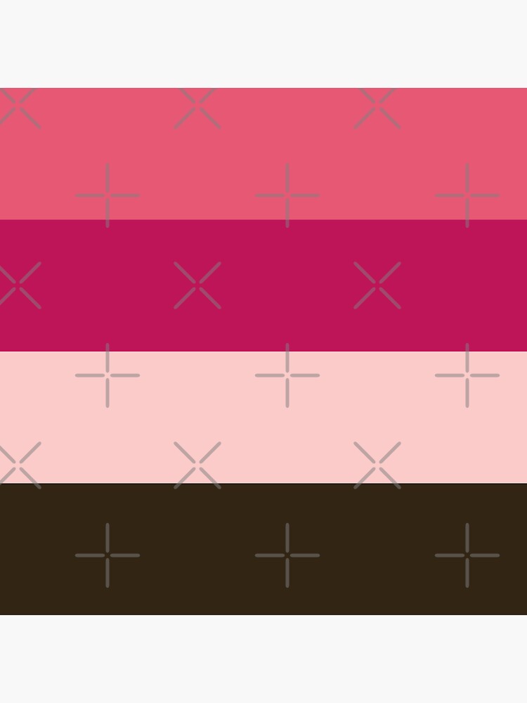 "Shades of pink and brown Exotic Colour Patterns" Sticker for Sale by ...