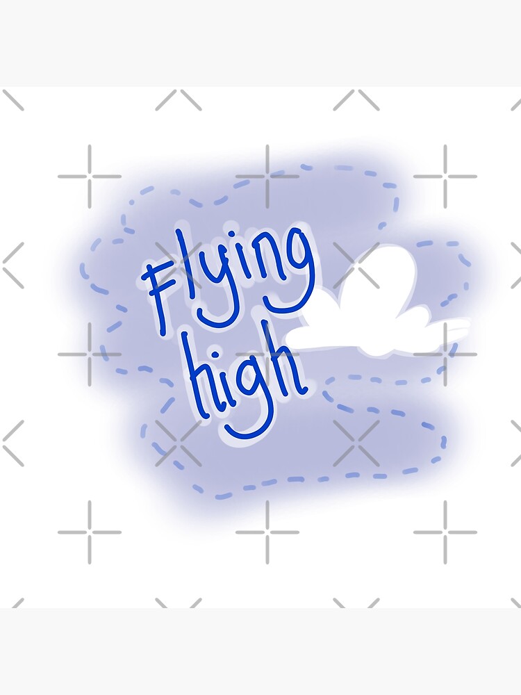 "Flying High" Poster for Sale by OSSKETCH | Redbubble