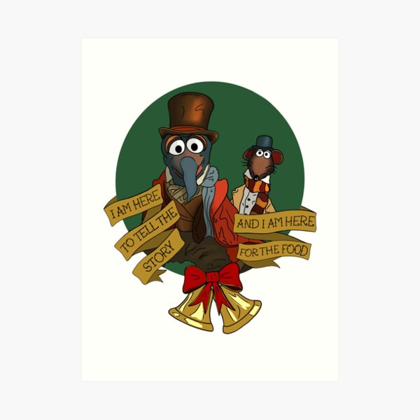 "muppet christmas carol" Art Print for Sale by TiloHummel | Redbubble