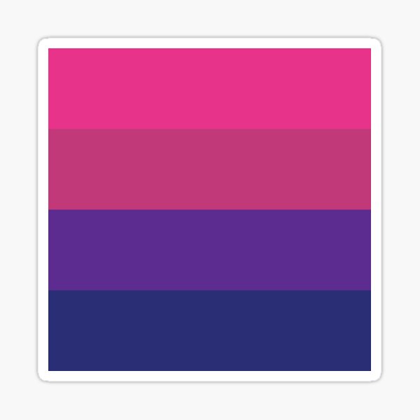 "Exuberant pink, magenta, grape, indigo Exotic Colour Patterns" Sticker ...