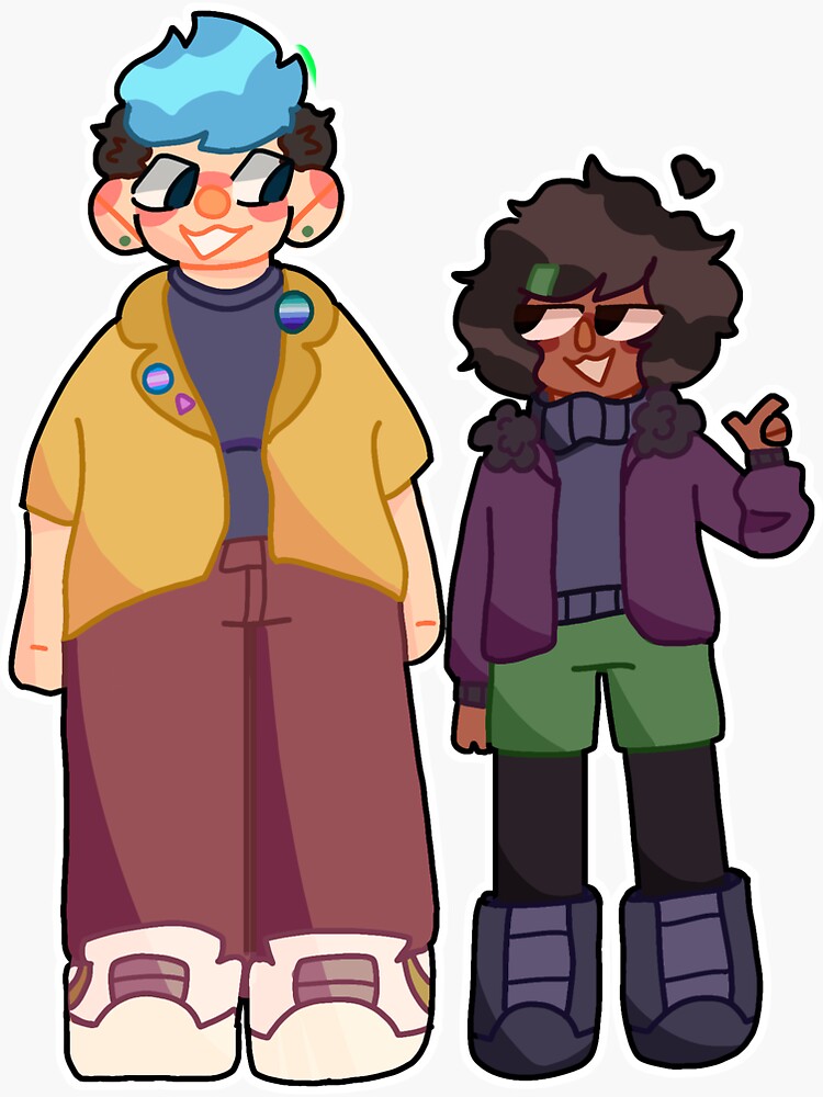 "dead end paranormal park norma and barney!!" Sticker for Sale by ...