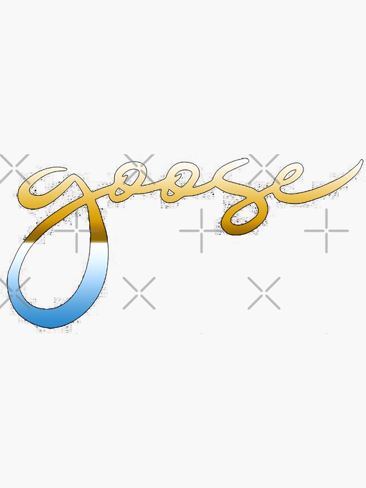 "The Goose American band goose the band merch tour" Sticker for Sale by ...