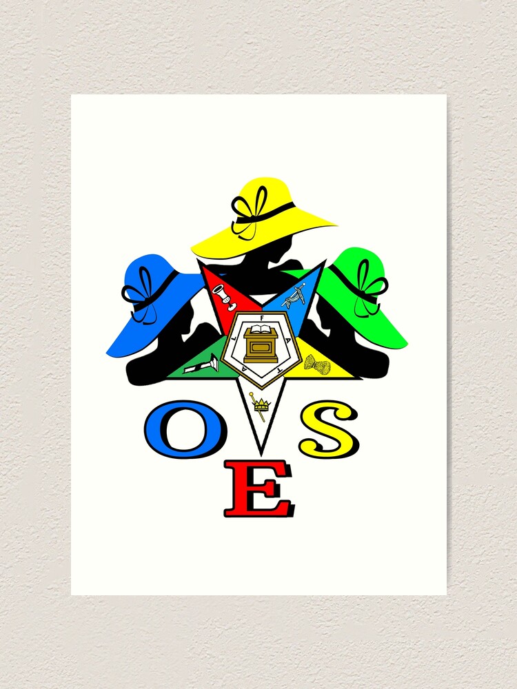 " OES Order Of The Eastern Star Logo Diva Sister Keeper Freemason" Art ...